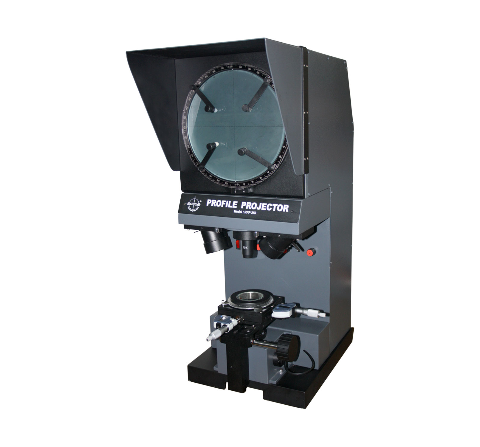 Profile Projector RPP-250 - Profile Projectors, Projectors, Metrology ...